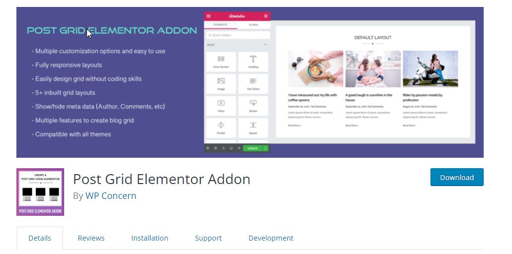 10 Cool and Free Post Grid Plugins for WordPress | XpeedStudio