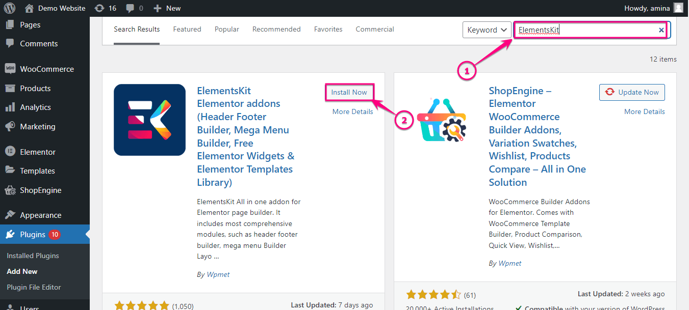 How to Add Custom Tabs in WordPress Using ElementsKit