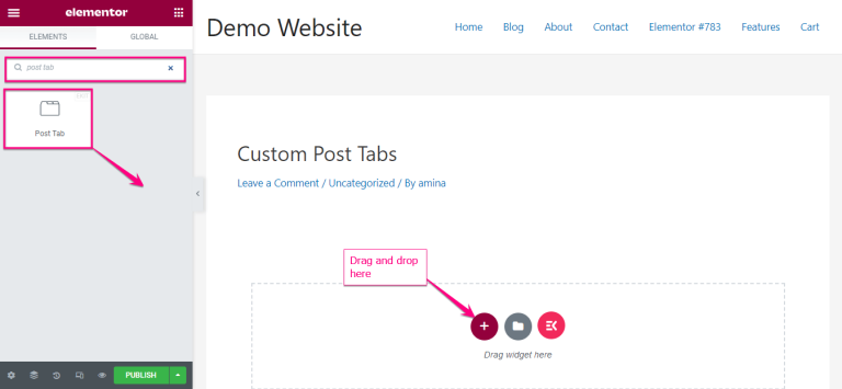 How to Add Custom Tabs in WordPress Using ElementsKit