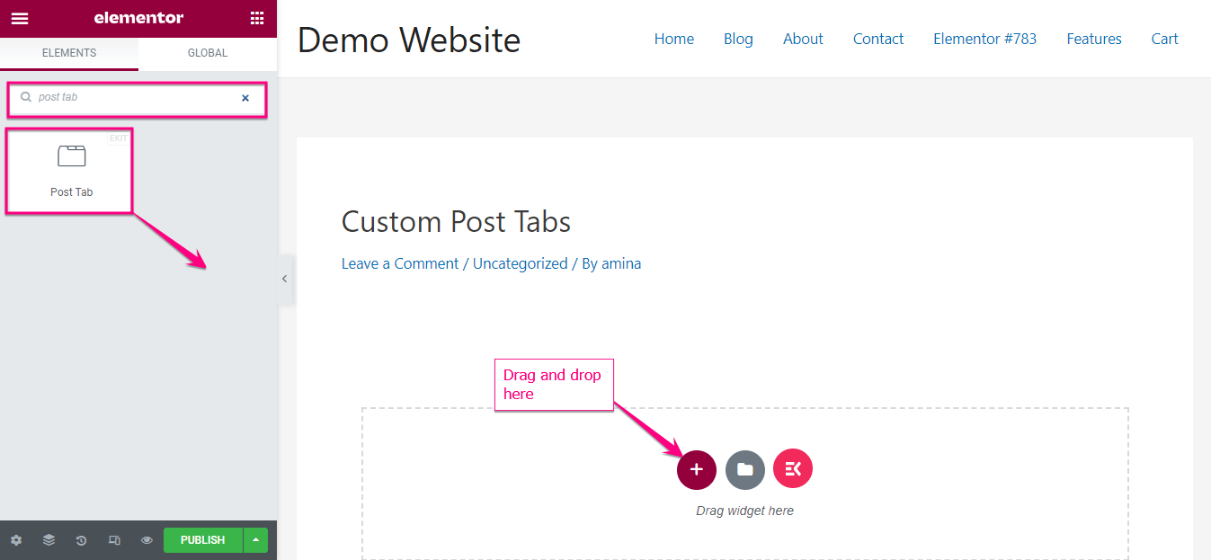 How to Add Custom Tabs in WordPress Using ElementsKit